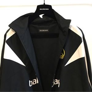 Balenciaga | Jackets & Coats | Brand New Balenciaga Soccer Zip Up ...